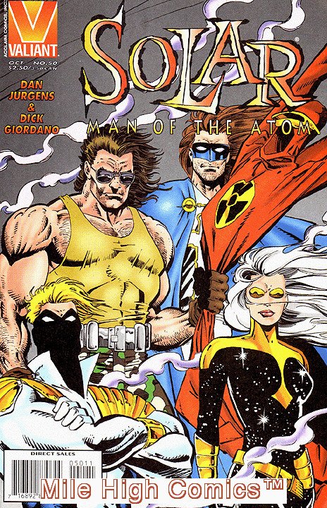 SOLAR, MAN OF THE ATOM (1991 Series) #50 Good Comics Book | Comic Books ...