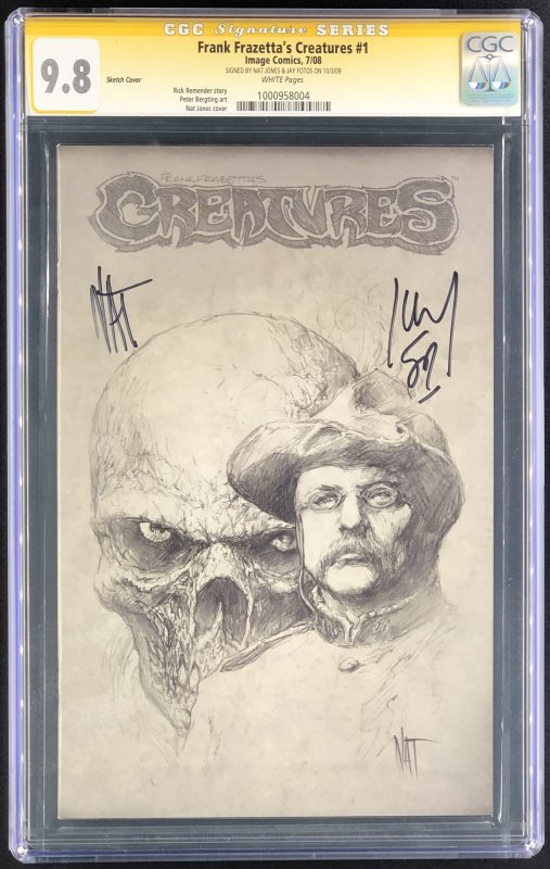 Frank Frazetta’s Creatures #1 CGC Signature Series 9.8 | Comic Books ...