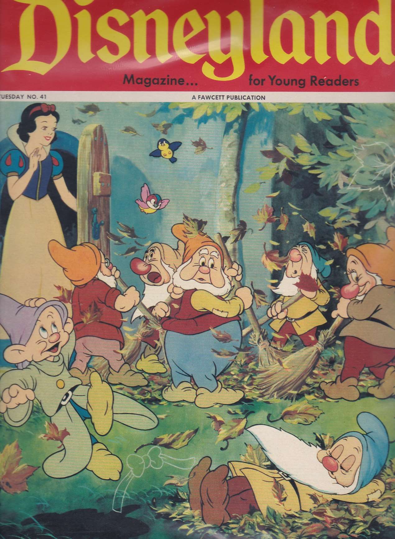 Disneyland Magazine (Fawcett) #41 VG ; Fawcett | low grade comic Snow ...