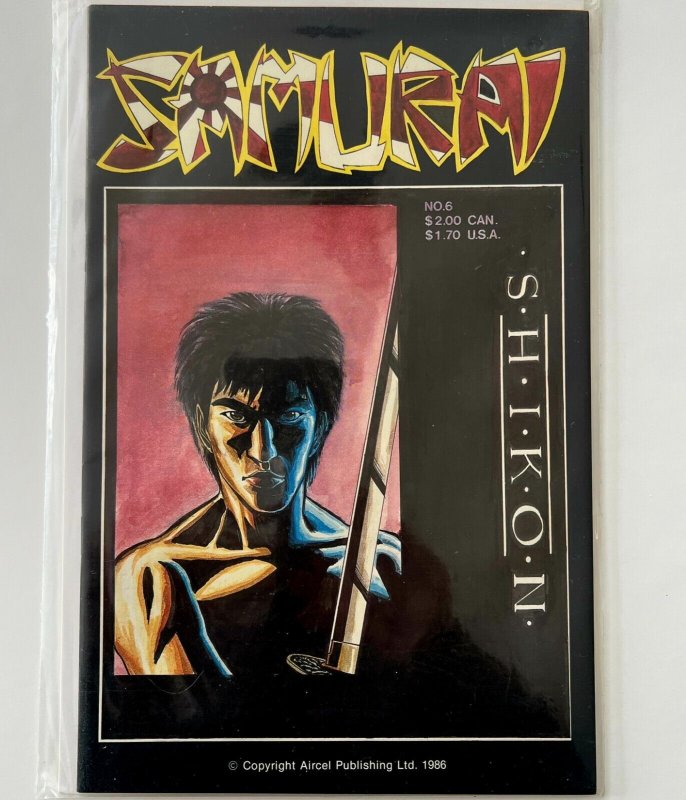 1986 Aircel Comics Samurai #6 Vintage Shikon | International - Comic ...