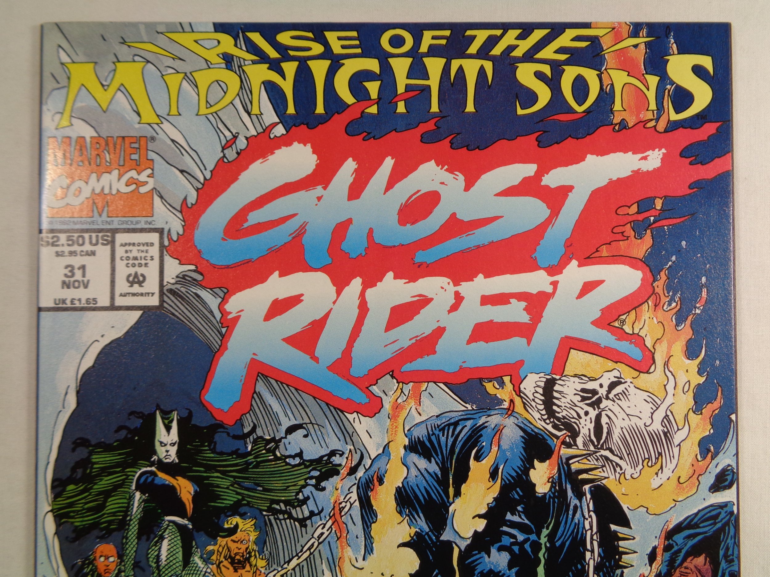 Ghost Rider #31 Andy/Joe Kubert Cover/Art Marvel 1992 | Comic Books ...