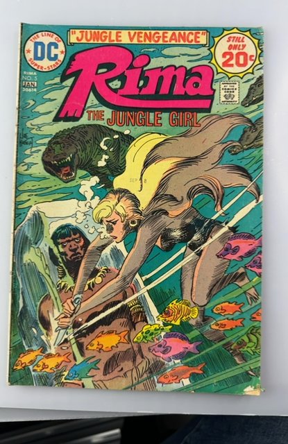 Rima, the Jungle Girl #5 (1975) | Comic Books - Bronze Age, DC Comics ...