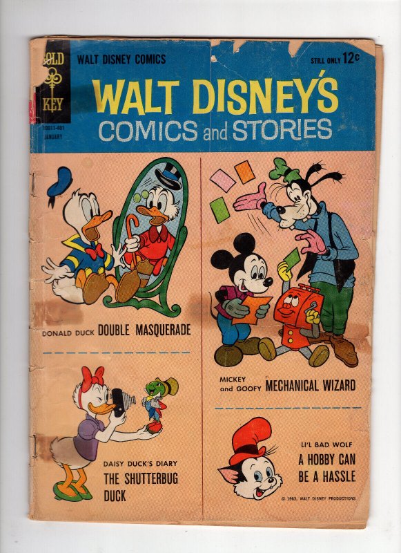 Walt Disneys Comics And Stories 4 1964 Gold Key Comics Comic Books