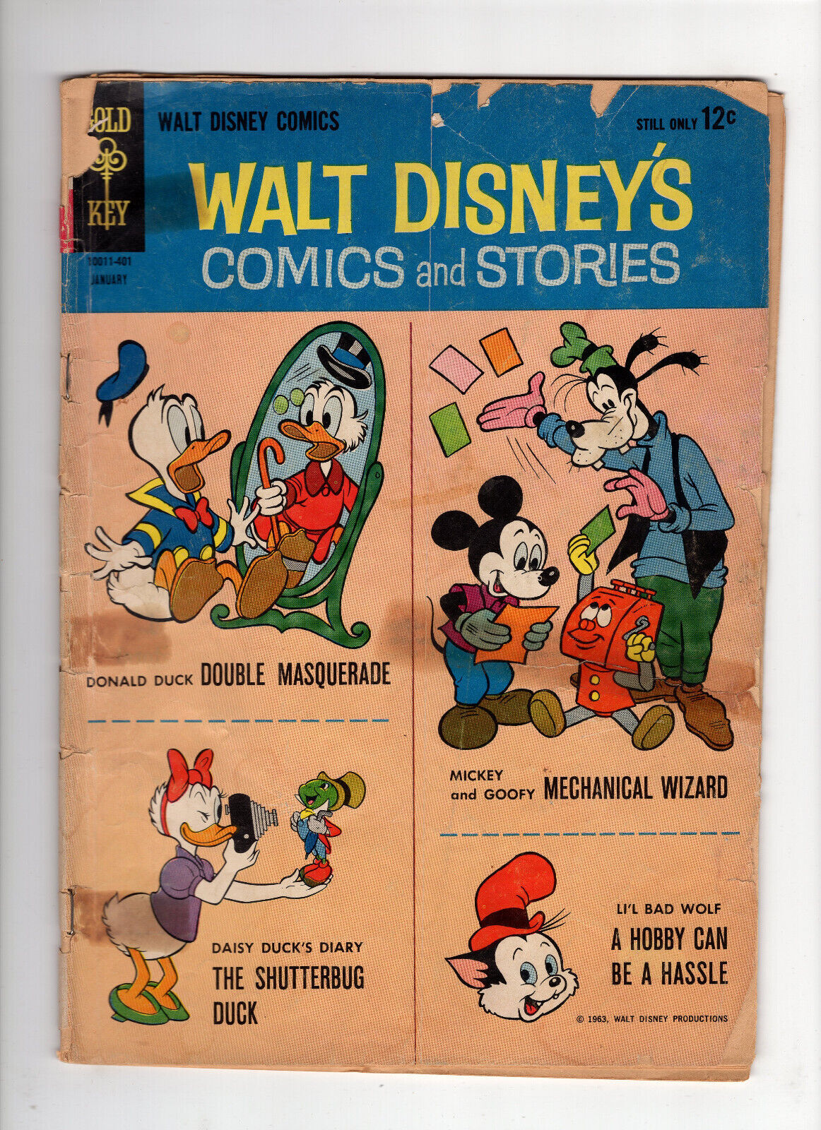 Walt Disney's Comics & Stories #4 (1964, Gold Key Comics) | Comic Books ...