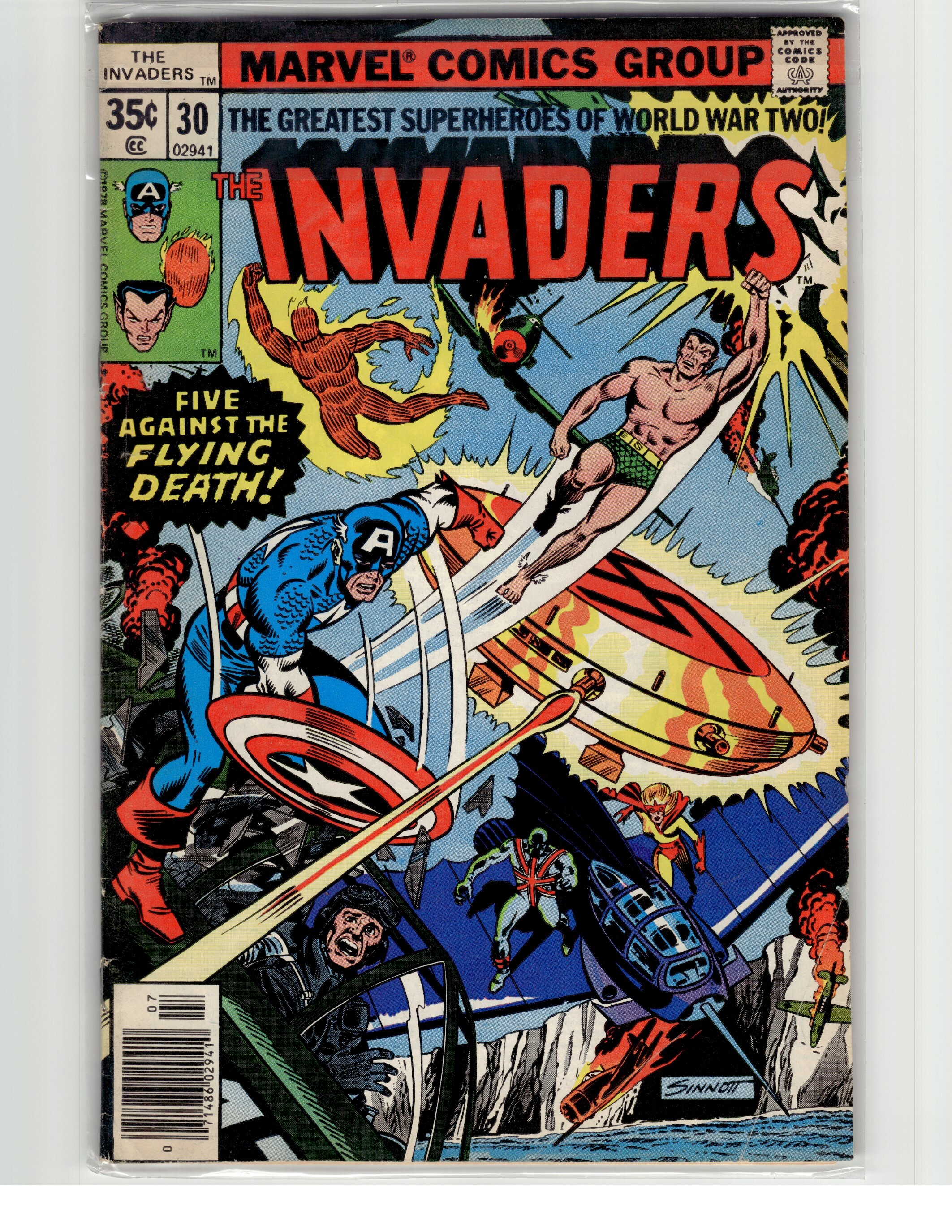 The Invaders #30 (1978) The Invaders | Comic Books - Bronze Age, Marvel ...