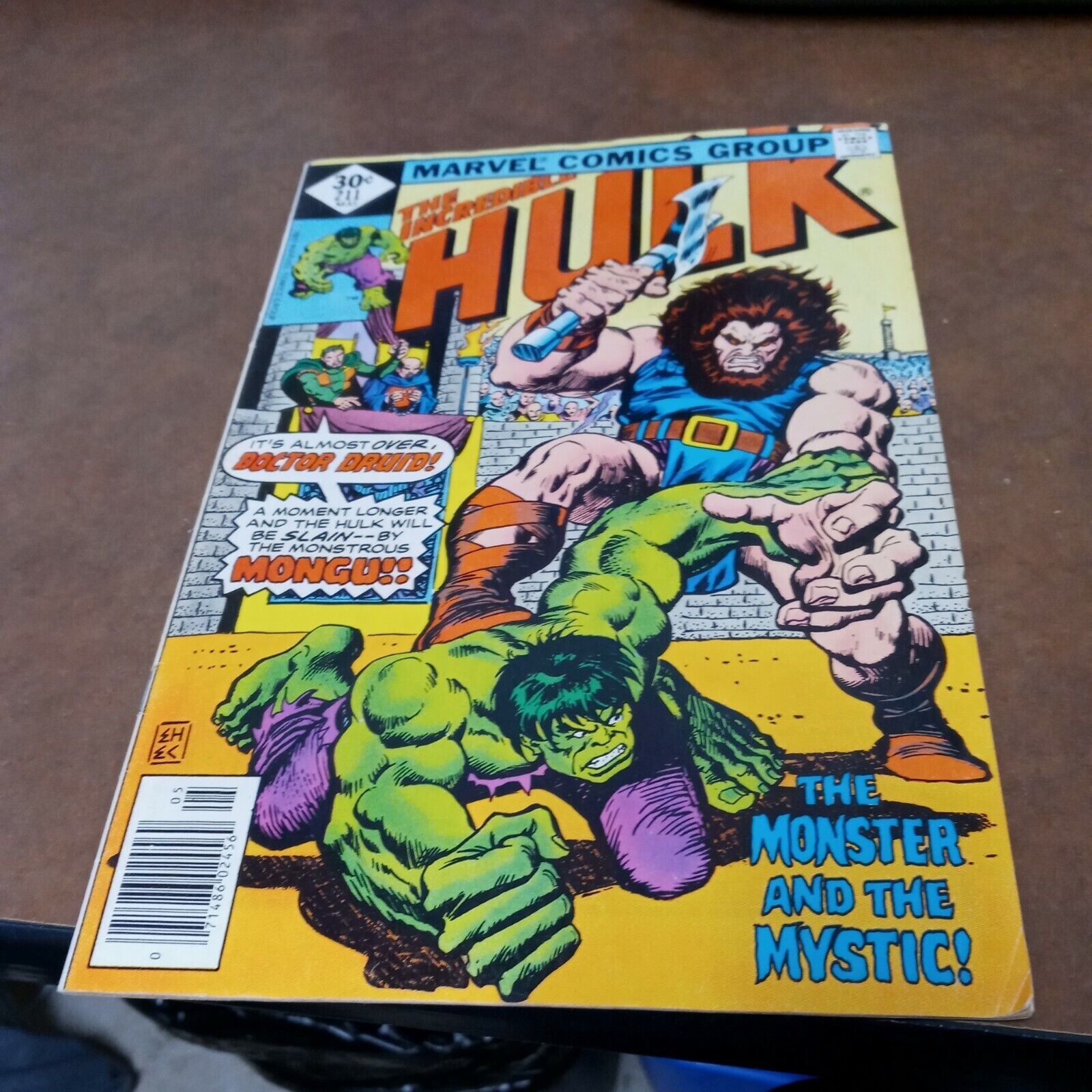Incredible Hulk 8 Issue Bronze Age Comics Lot Run Set Marvel Collection ...