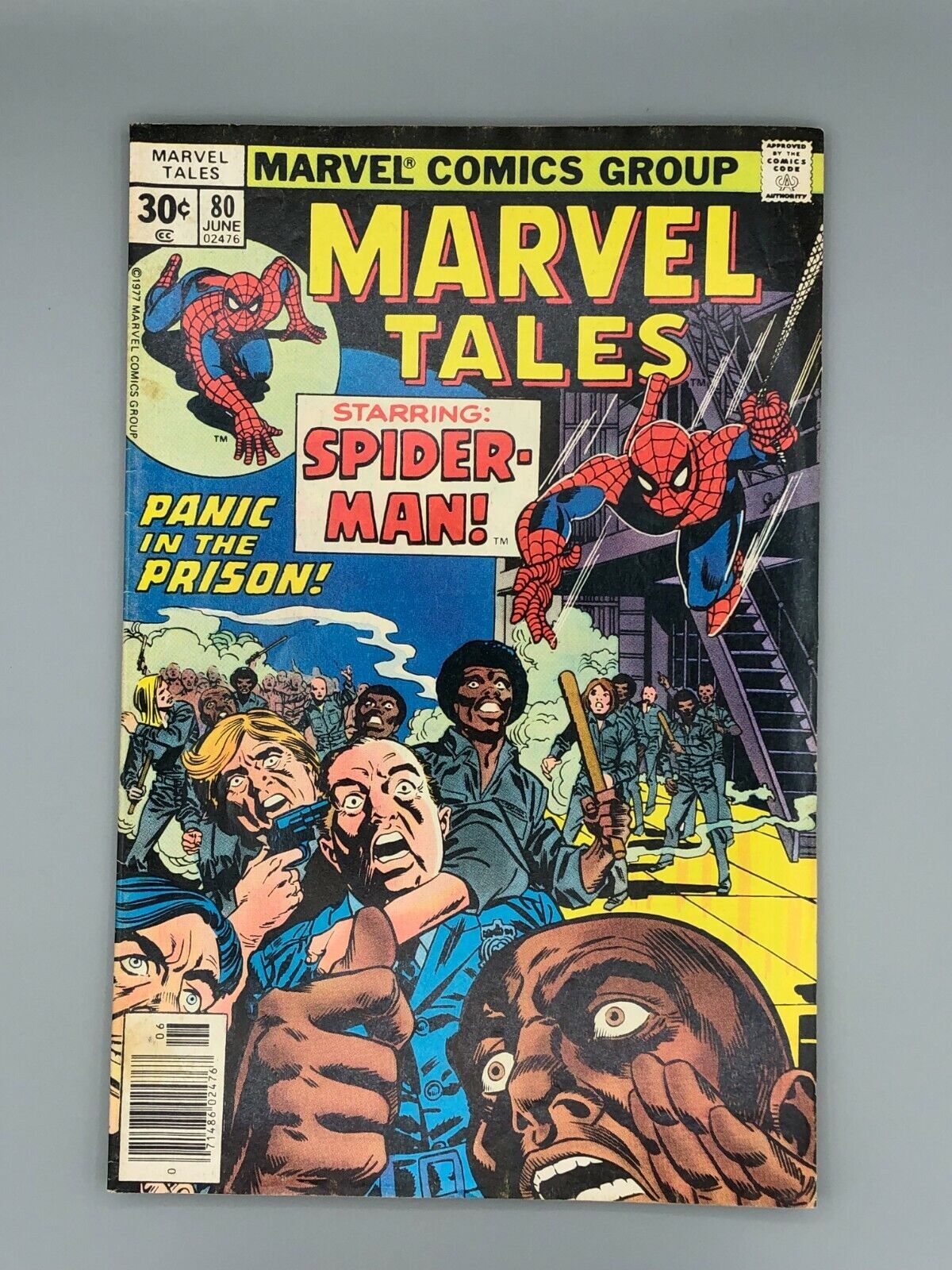 Marvel Tales Starring Spider-Man #80 (1977) FN- Panic in The Prison ...