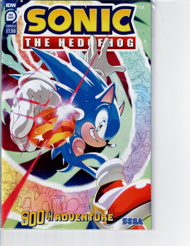 Sonic The Hedgehog 900th Adventure Cover D 2022 Comic Books