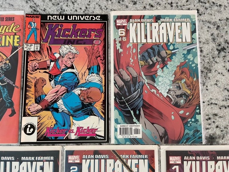 7 Marvel Comics Killraven # 1 2 3 5 6 Kickers # 11 Kitty Pryde ...