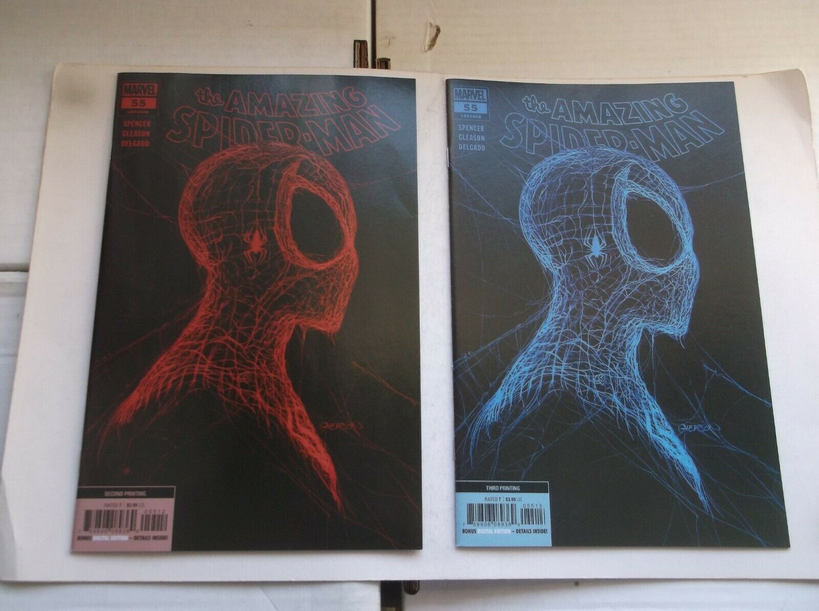 Marvel: Amazing Spider-Man #55, 2nd & 3rd Prints, Patrick Gleason, 2021 ...