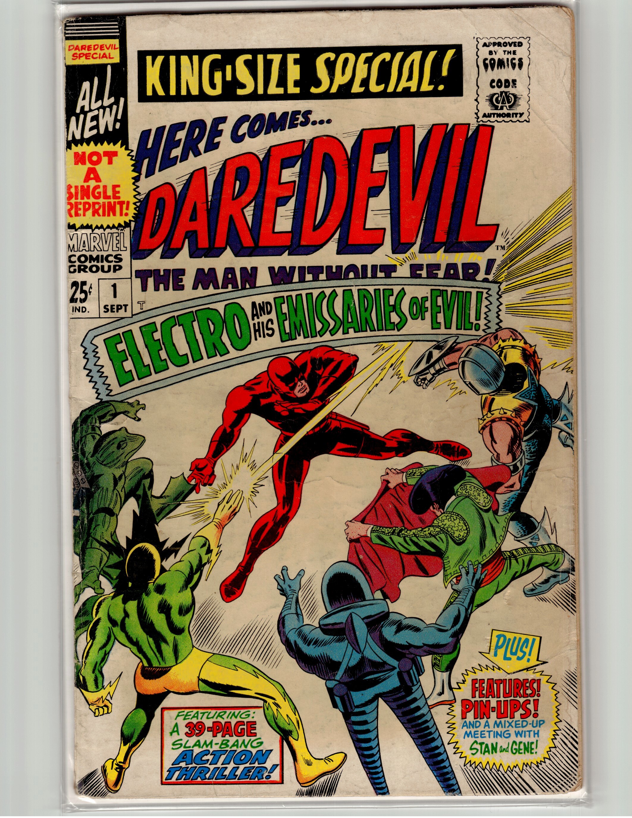 Daredevil Annual #1 (1967) Daredevil [Key Issue] | Comic Books - Silver ...