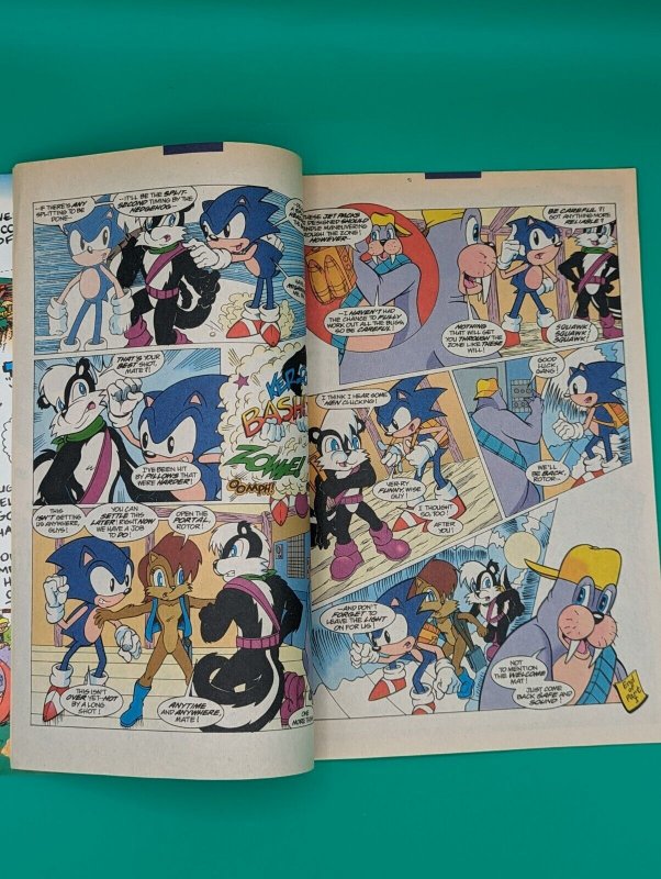 1996 Archie Comics Sega Sonic the Hedgehog #41 Adventure Series Rare ...