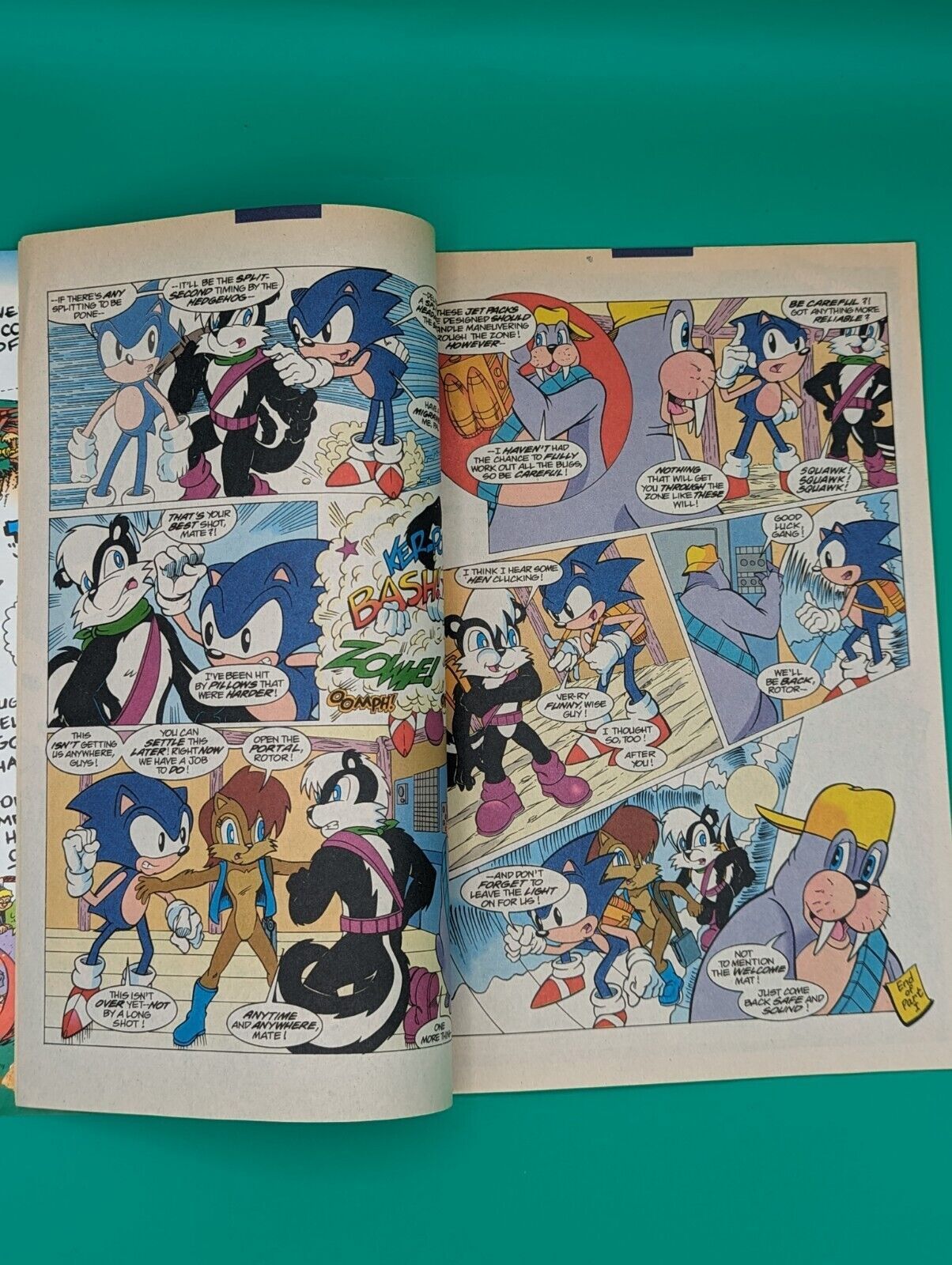 1996 Archie Comics Sega Sonic the Hedgehog #41 Adventure Series Rare ...