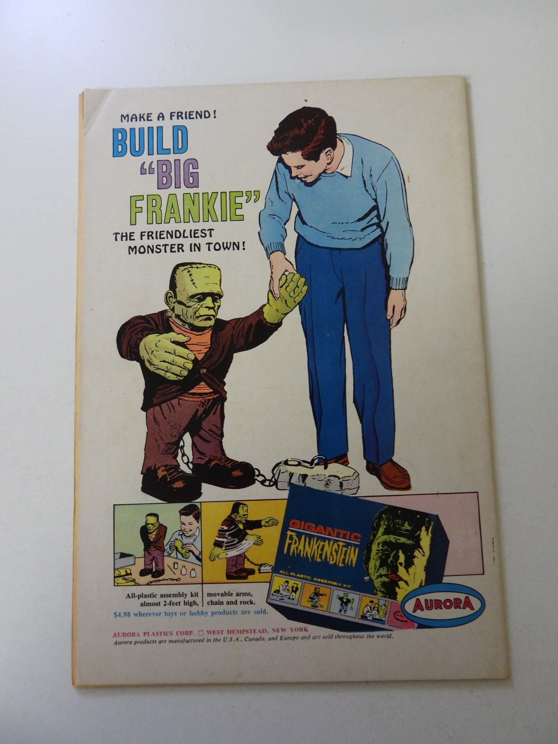Action Comics #321 (1965) VG+ condition "top staple detached from cover ...