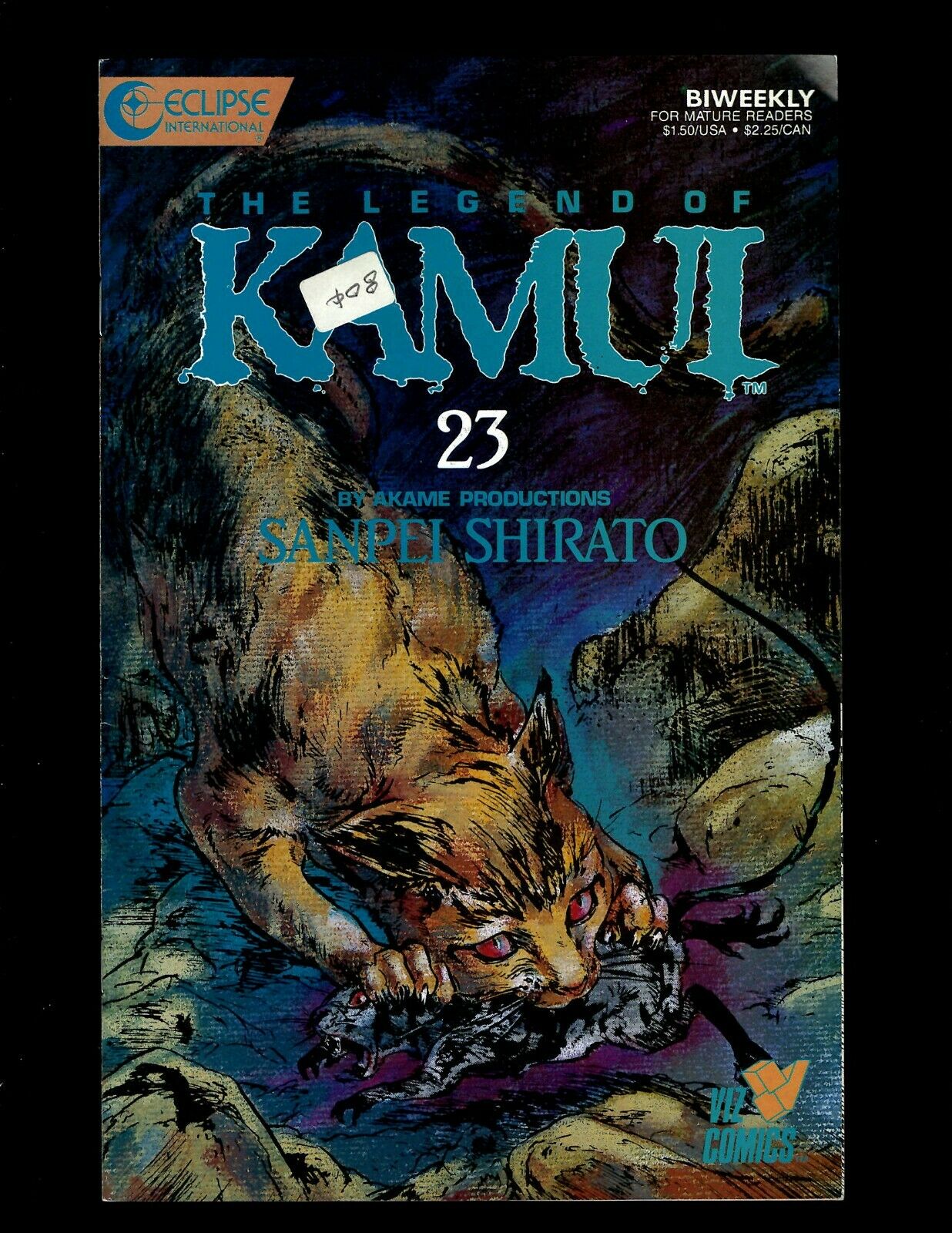 11 Comics Kamui 13 20 21 22 23 24 25 26 27 TMNT 12 Fish Police 1 J410 ...