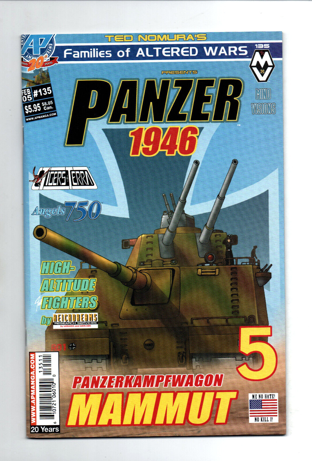 Panzer 1946 #5 - Families of Altered Wars - Luftwaffe 1946 #135 - 2004 ...