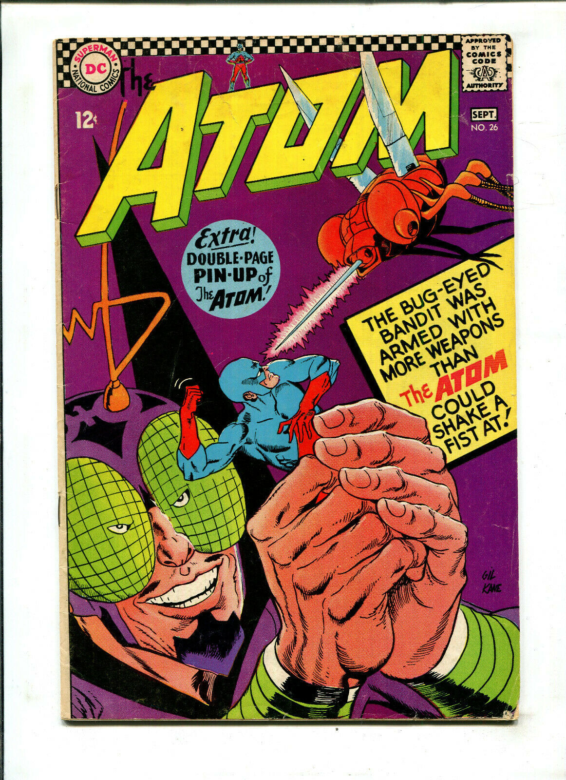 The Atom 26 the Eye-Popping Perils of the Insect Bandit (4.5) 1966 ...