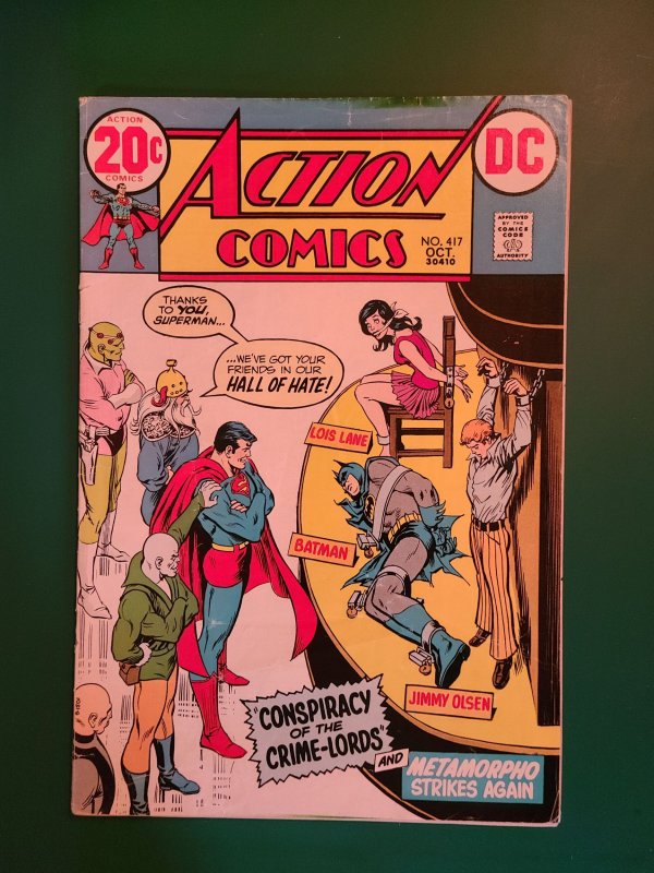 Action Comics #417 (1972) | Comic Books - Bronze Age, DC Comics ...