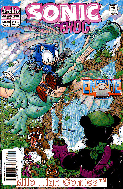 SONIC THE HEDGEHOG-THE SERIES (1993 Series) (ARCHIE) #49 Fine Comics ...