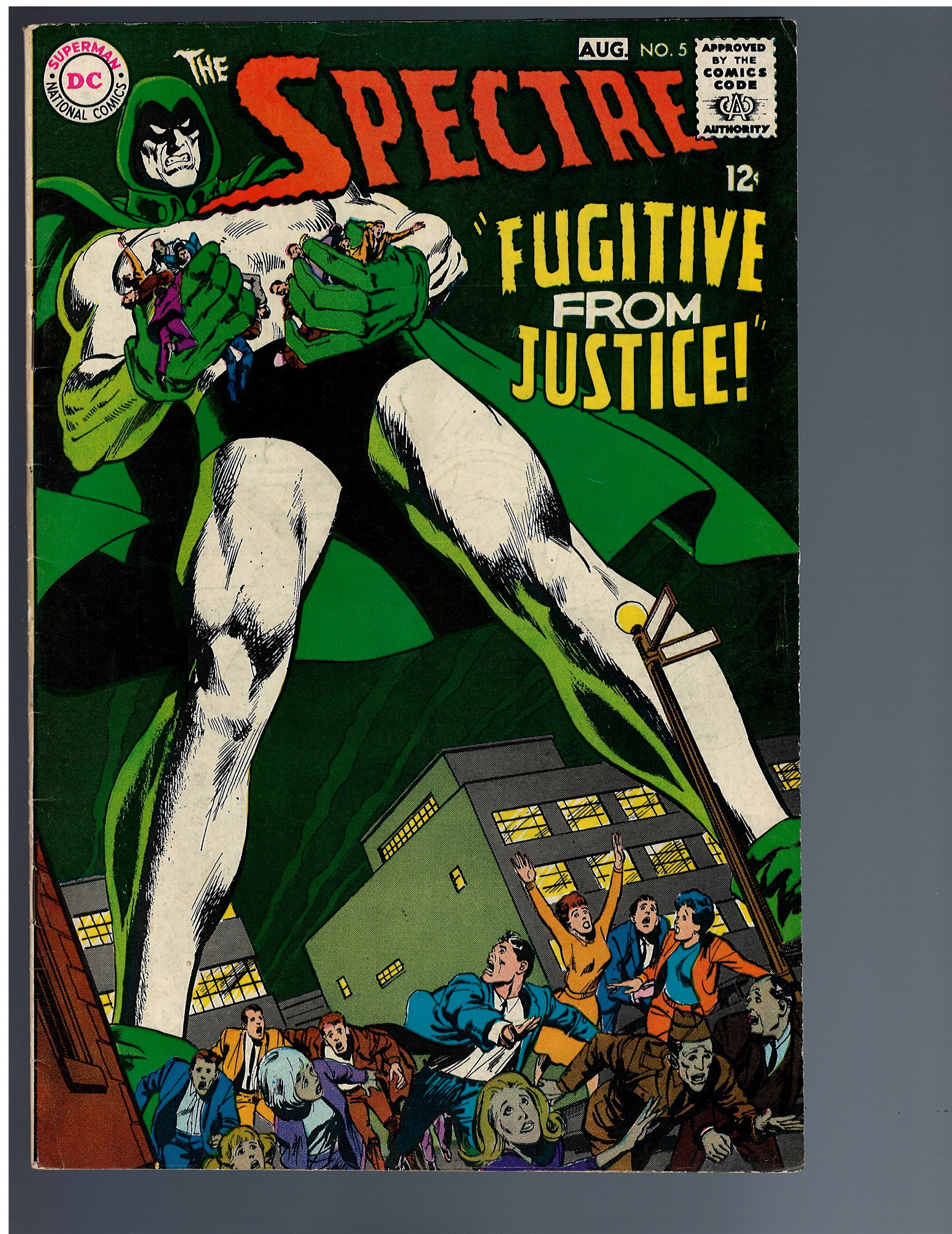 The Spectre #5 (1968) | Comic Books - Silver Age, DC Comics / HipComic