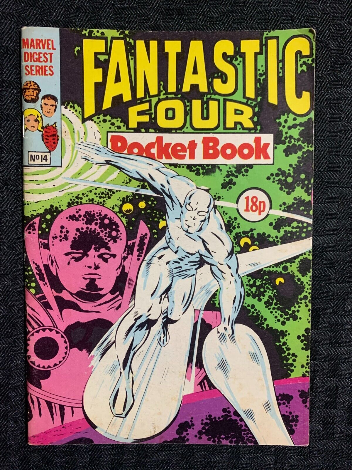 1981 FANTASTIC FOUR Marvel Pocket/Digest #14 FN+ 6.5 Where Soars Silver ...