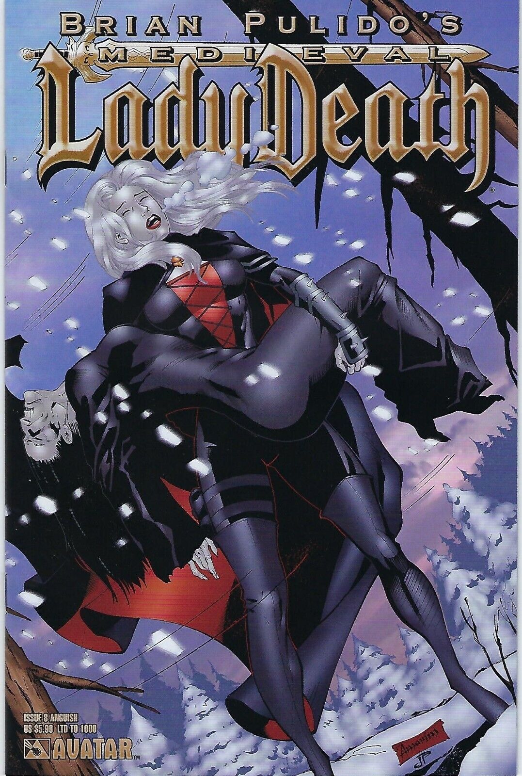 Medieval Lady Death # 8 Anguish Limited to 1000 Variant Cover ...