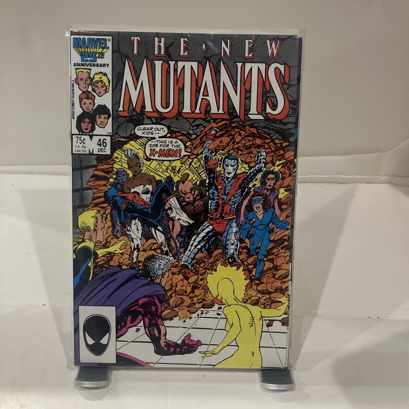 X-Men The New Mutants #46 Comic Book December 1986 Marvel Comics ...