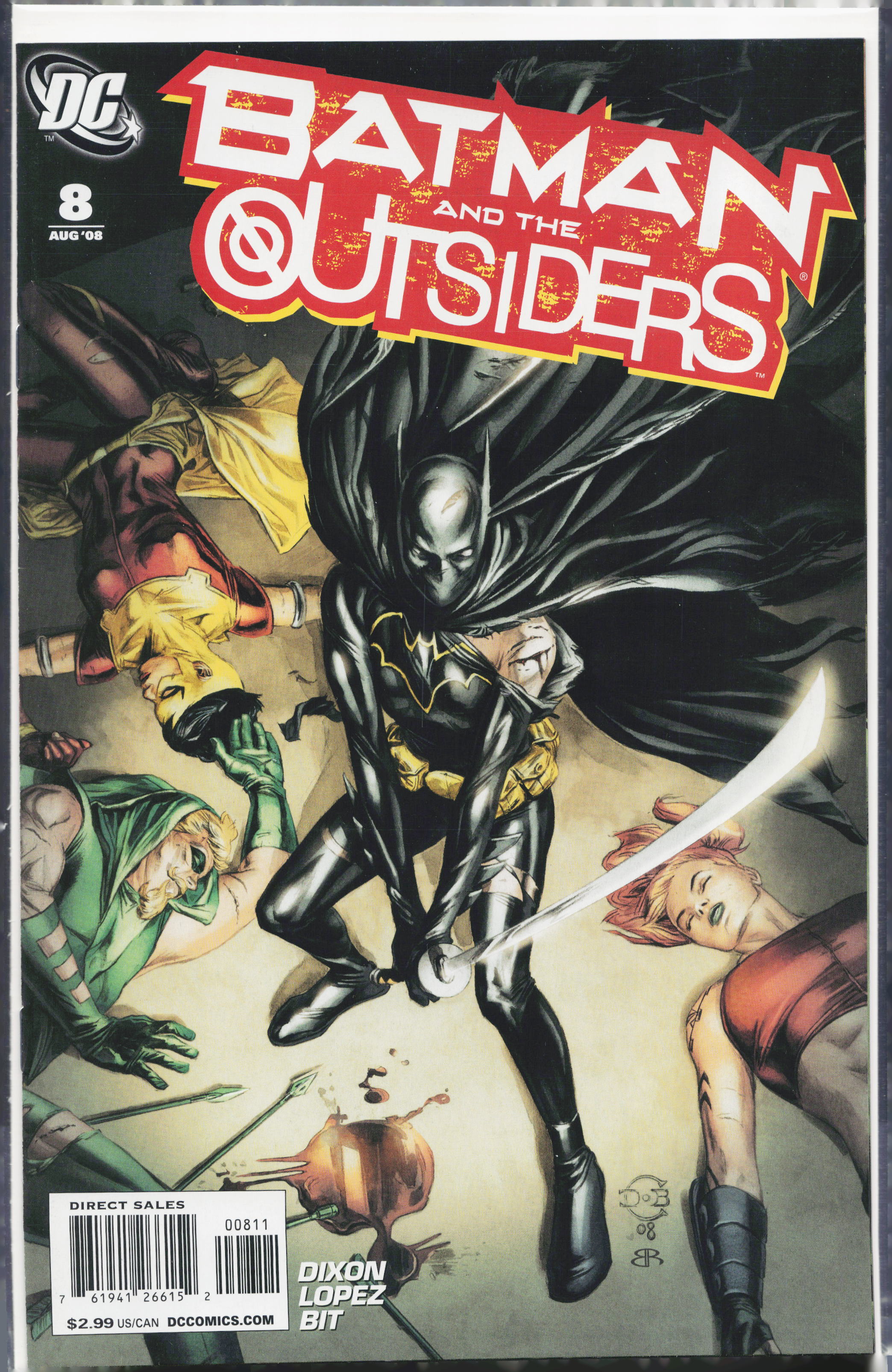 Batman and the Outsiders #8 (2008) Batman and the Outsiders | Comic Books - Modern Age, DC ...
