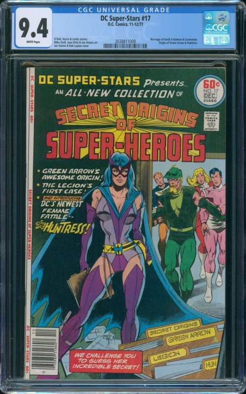 DC Super-Stars #17 (DC, 1977) CGC 9.4 - KEY | Comic Books - Bronze Age ...