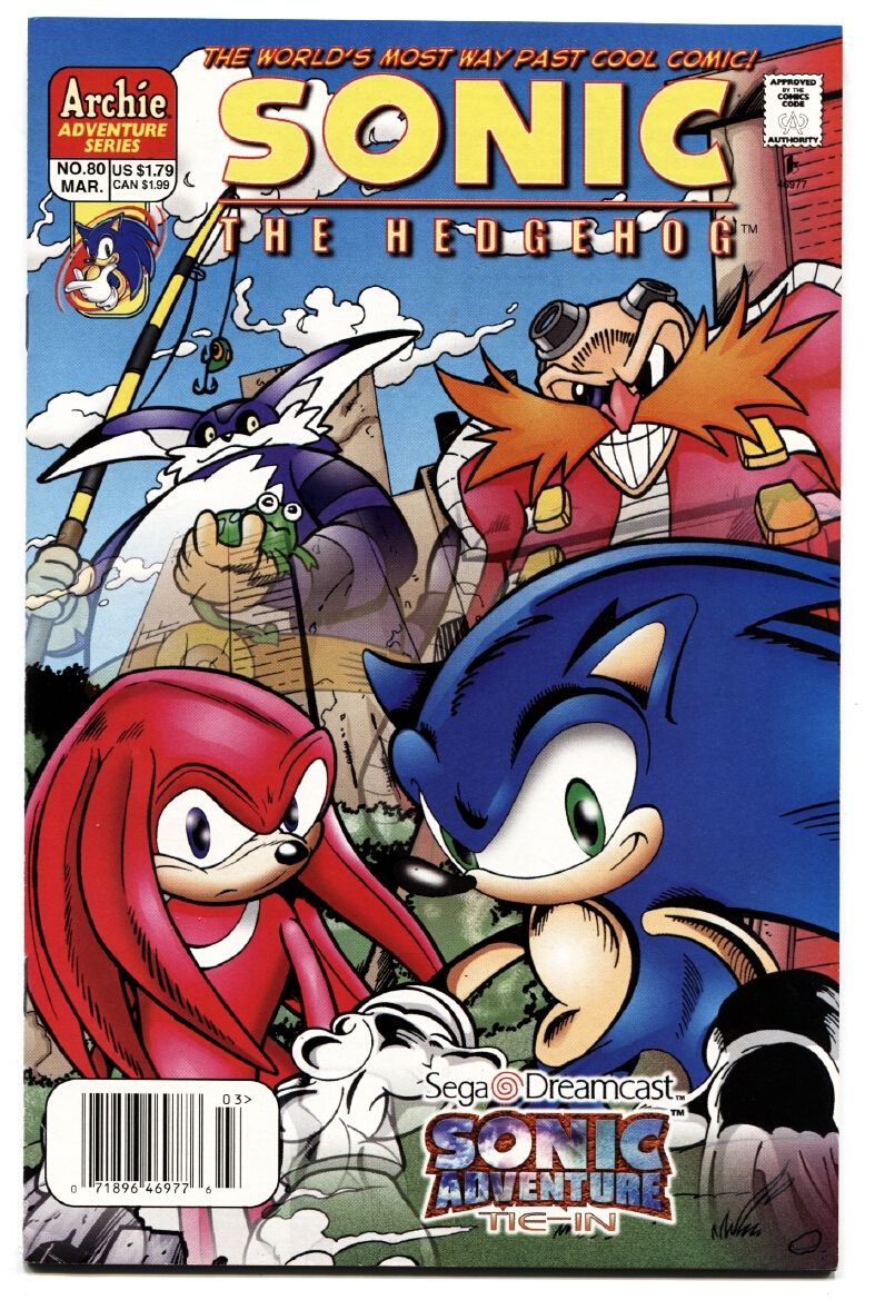 Sonic The Hedgehog #80 2000-archie comics-sega | Comic Books - Modern ...