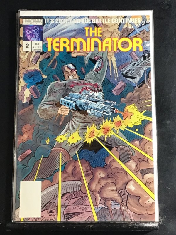 The Terminator #2 (1988) | Comic Books - Copper Age, Now Comics, Horror ...
