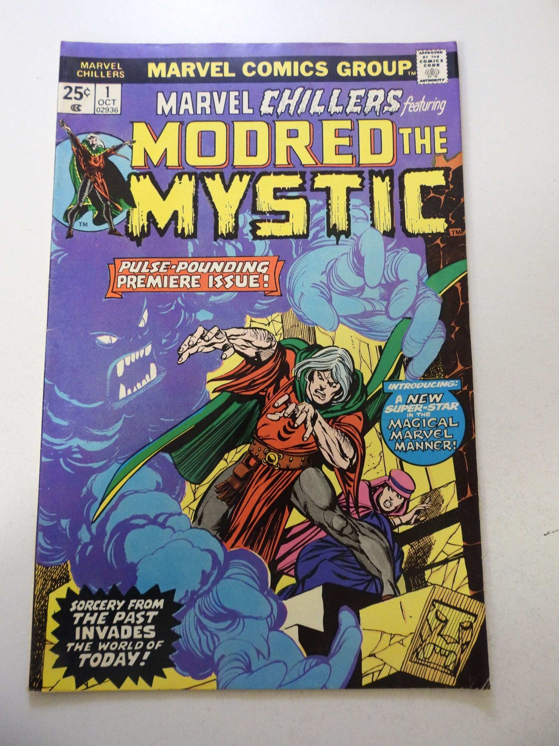 Marvel Chillers #1 (1975) FN+ Condition | Comic Books - Bronze Age ...