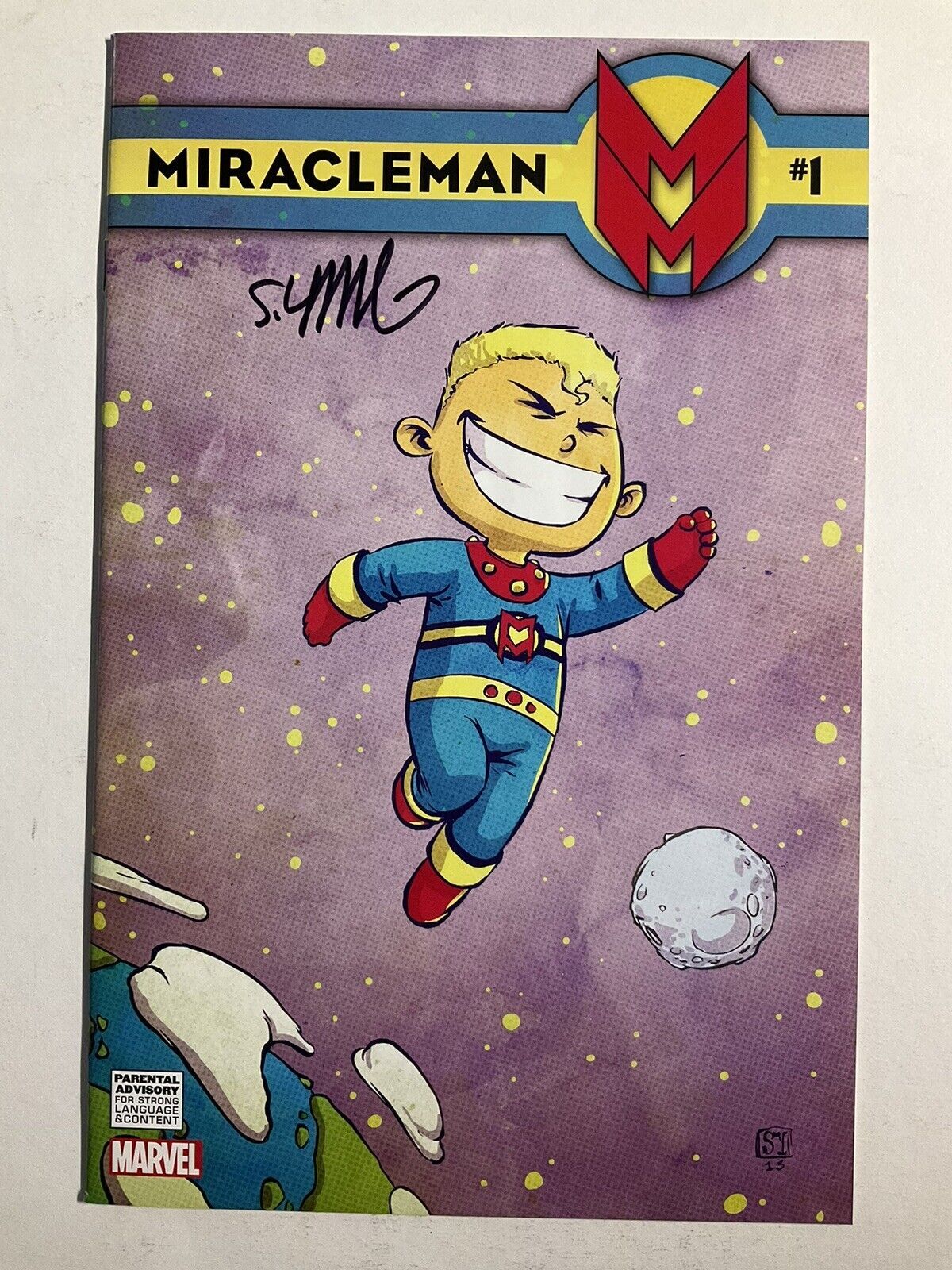 Strong Astronaut Comic