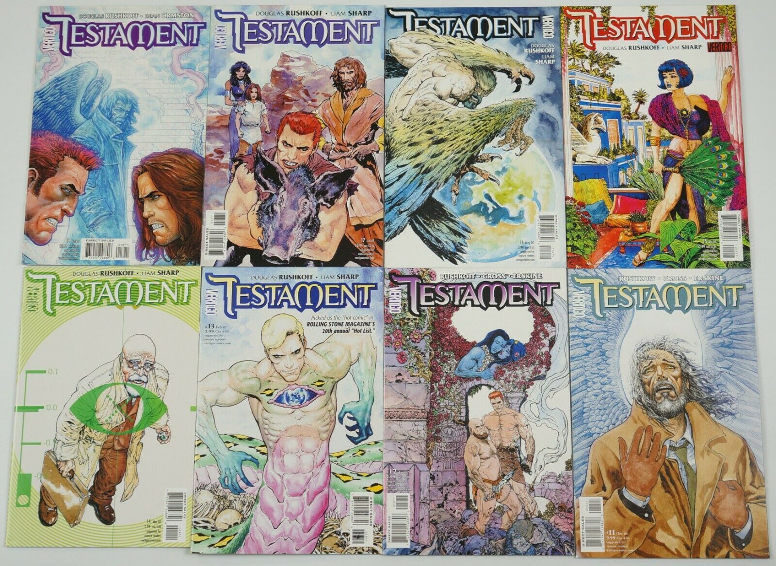 Testament #1-22 VF/NM complete series - bible - christianity - end ...