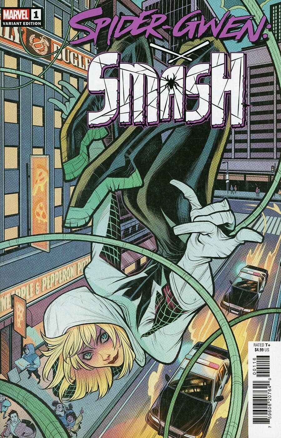 Spider-Gwen Smash #1 1:25 Torque Variant Marvel Comics 2023 EB801 ...
