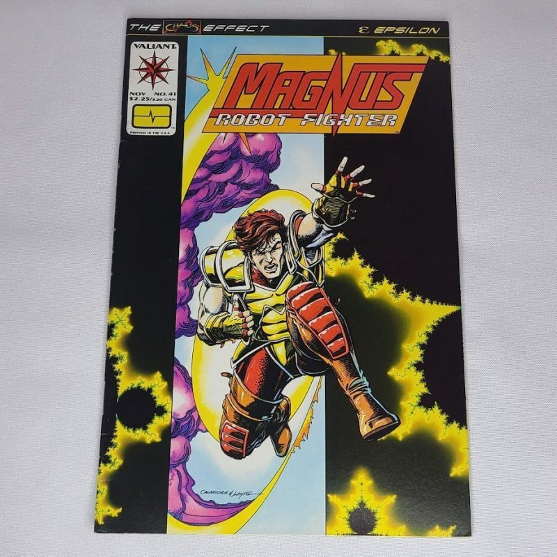 Magnus Robot Fighter 41 Valiant 1994 Chaos Effect Crossover | Comic ...