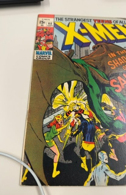 The X-Men #60 (1969)Neal Adams in the shadow of Sauron | Comic Books ...