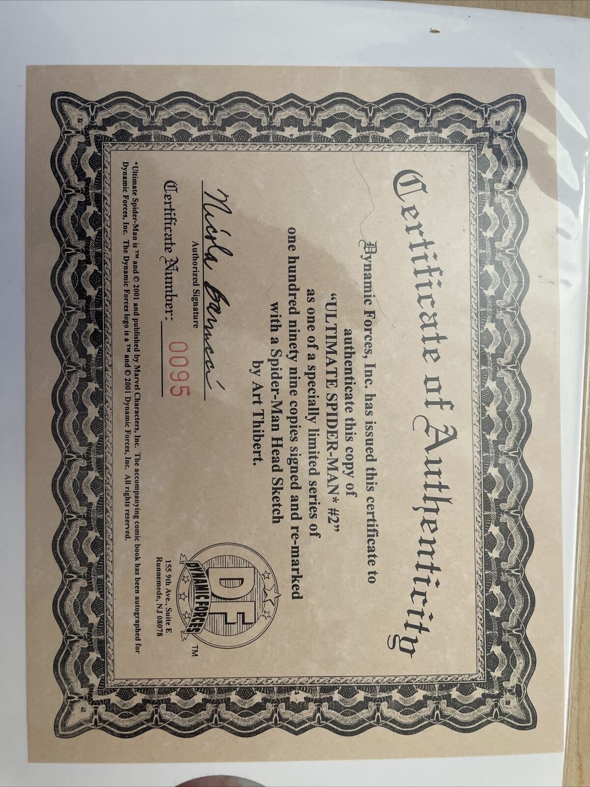 Ultimate Spider-Man #2 Spider-Man Head Sketch With Certificate | Comic ...