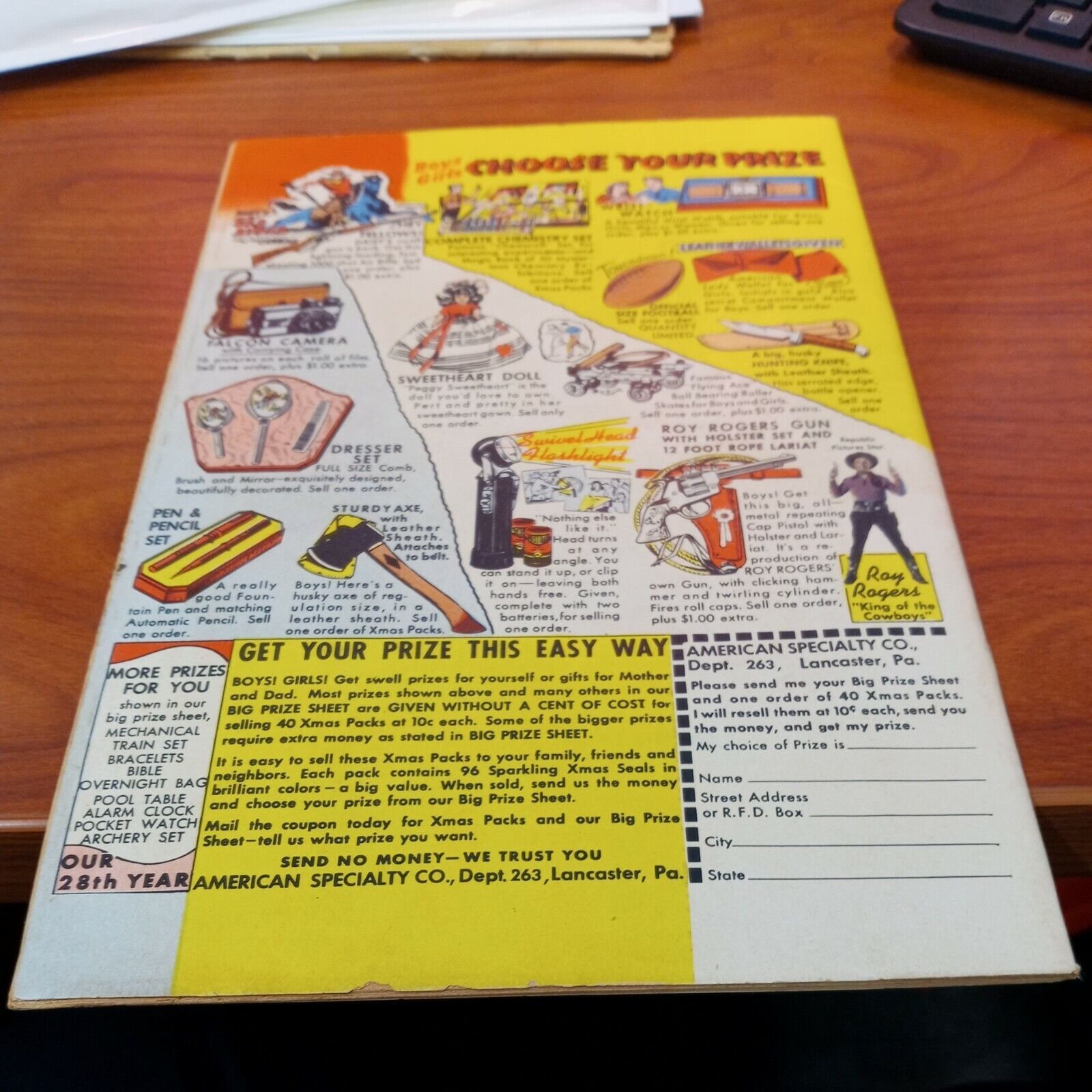 HEROIC COMICS #39 1946-INGLES AND TOTH ART!-Golden age precode war ...