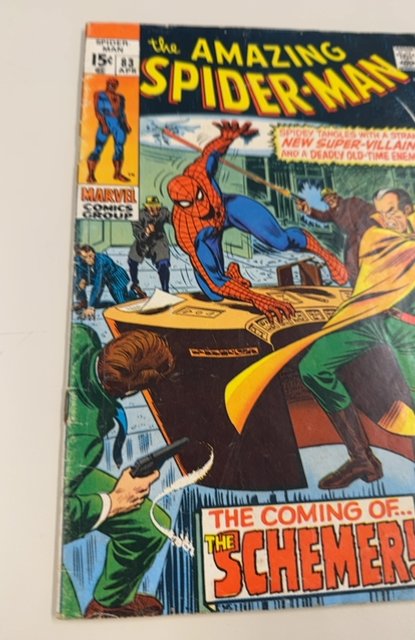 The Amazing Spider-Man #83 (1970) coming of the schemer/kingpin ...