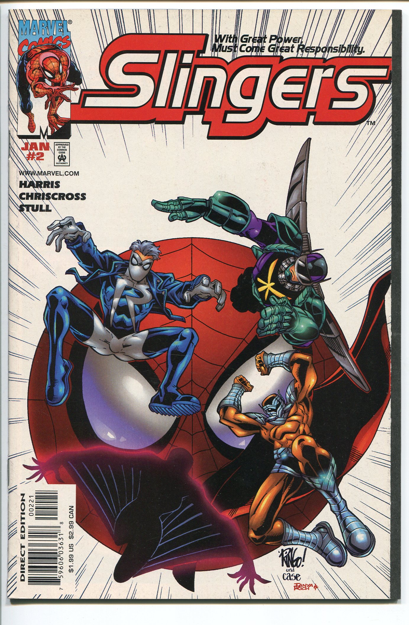 SLINGERS, issue #2, (Marvel 1998), NM, Spider-Man | Comic Books ...