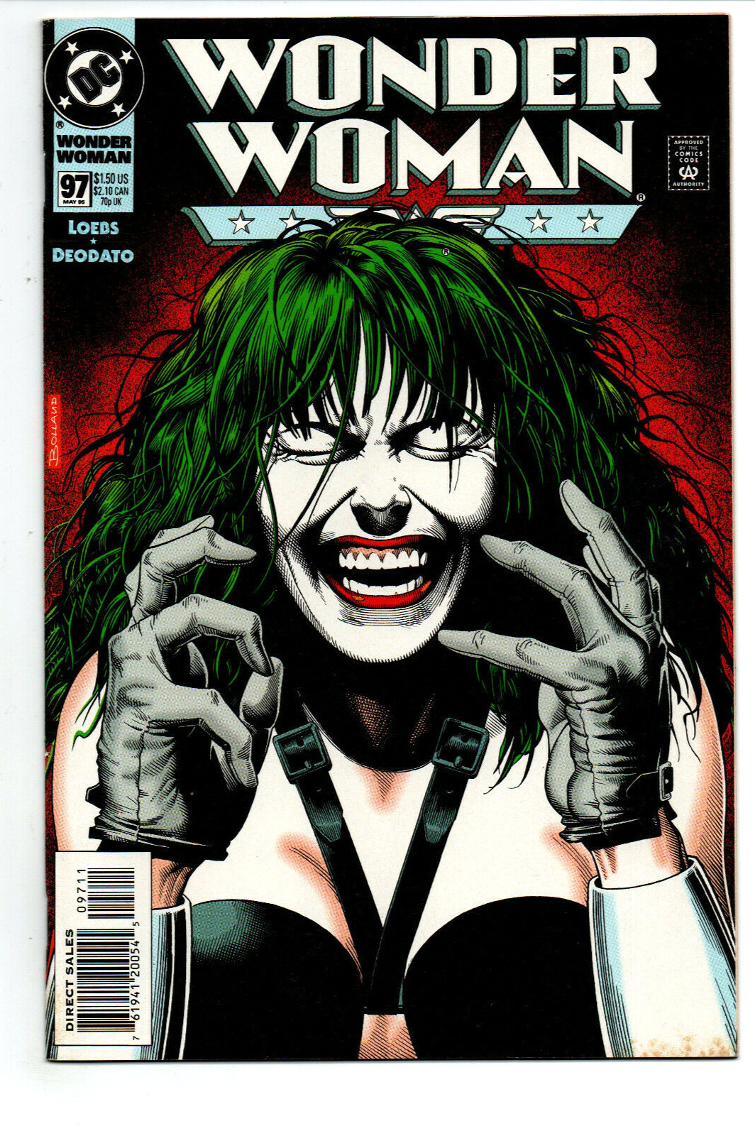 Wonder Woman vol.2 #97 - Joker - Bolland - 1994 - (-NM) | Comic Books ...