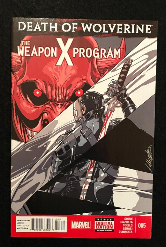 Death of Wolverine: The Weapon X Program #5 2015 - HIGH GRADE | Comic ...
