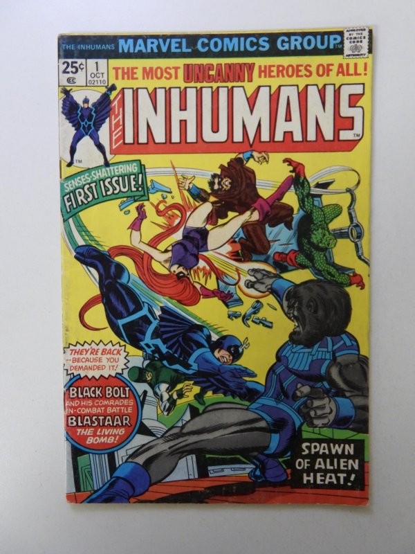 The Inhumans #1 (1975) VG+ condition | Comic Books - Bronze Age, Marvel ...