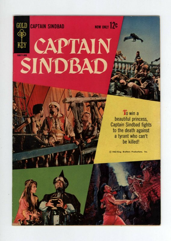 CAPTAIN SINBAD Movie Comics - 1963 - Great Photo Covers - Russ Manning ...