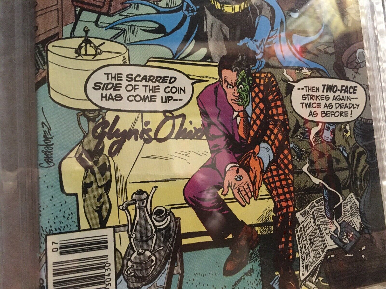 1ST TIM "JACE" FOX (The Next Batman) Batman #313 NEWSSTAND CGC 8.5 VF+ ...