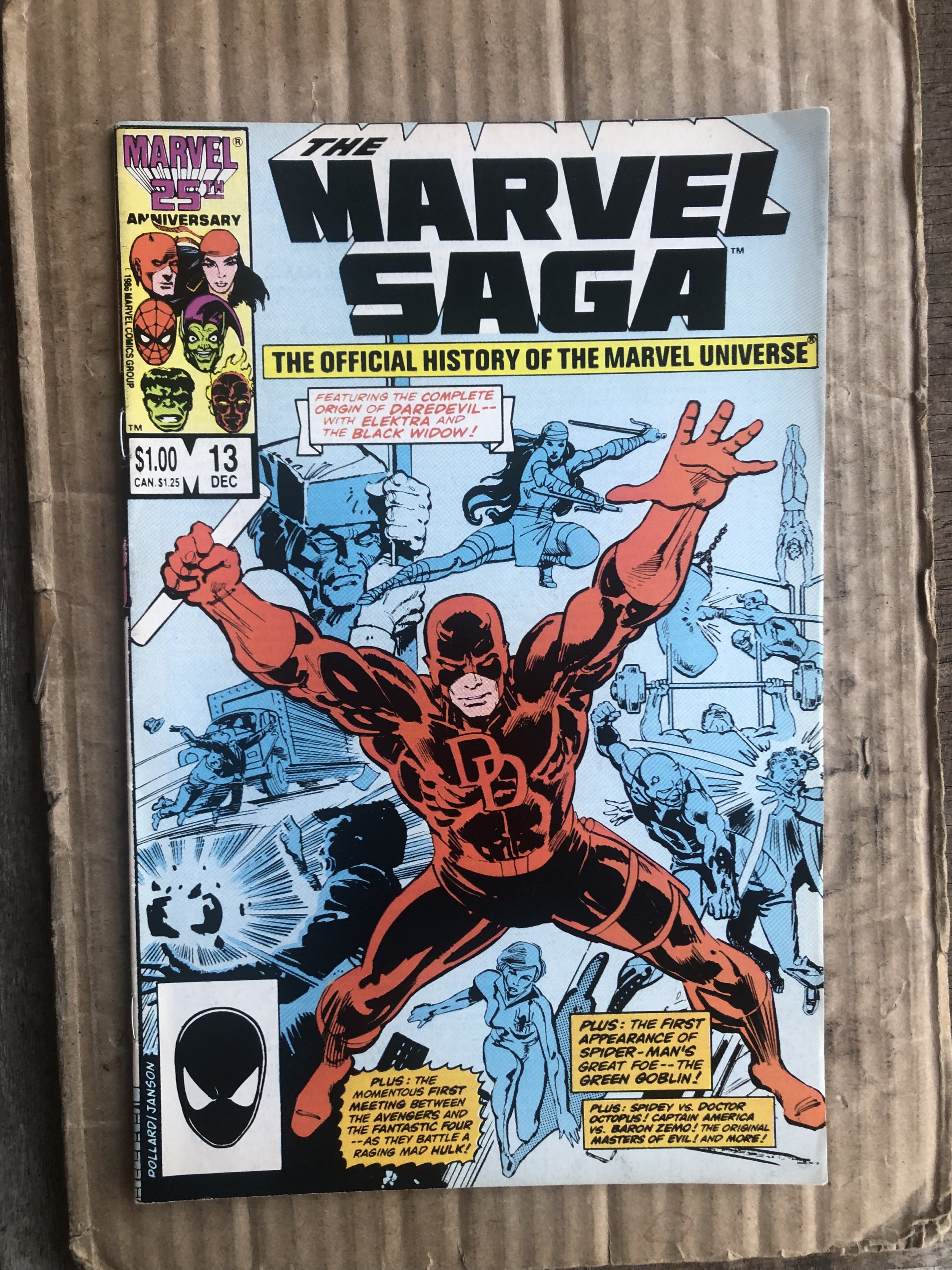 The Marvel Saga The Official History of the Marvel Universe #13 Direct ...