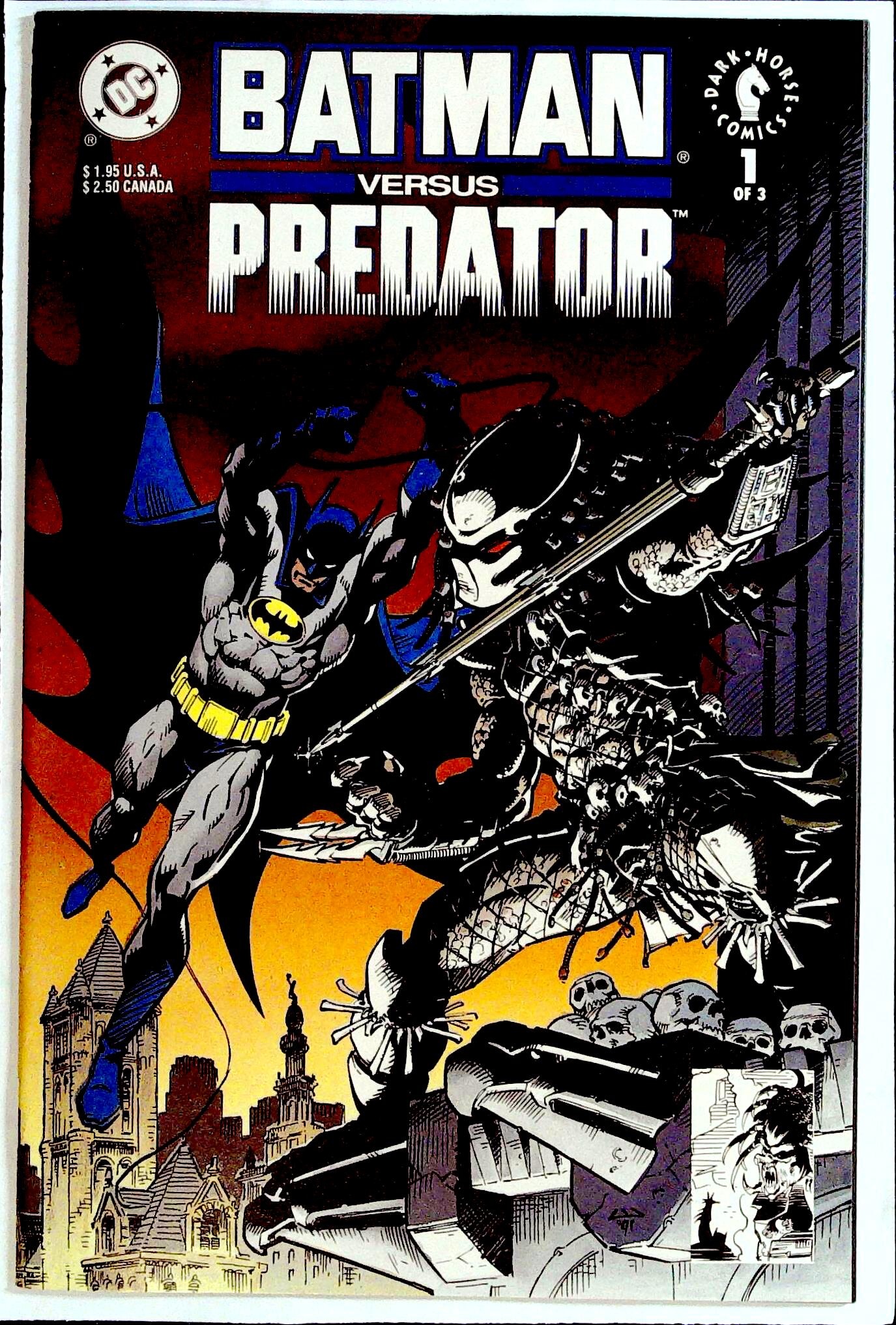 Batman Versus Predator #1 (1991) | Comic Books - Copper Age / HipComic
