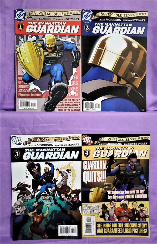 Grant Morrison Seven Soldiers THE MANHATTAN GUARDIAN #1 - 4 (DC, 2005 ...
