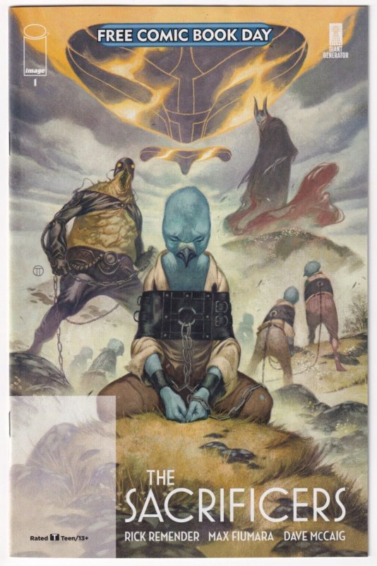 The Sacrificers #1 Free Comic Book Day FCBD 2023 Image Rick Remender ...